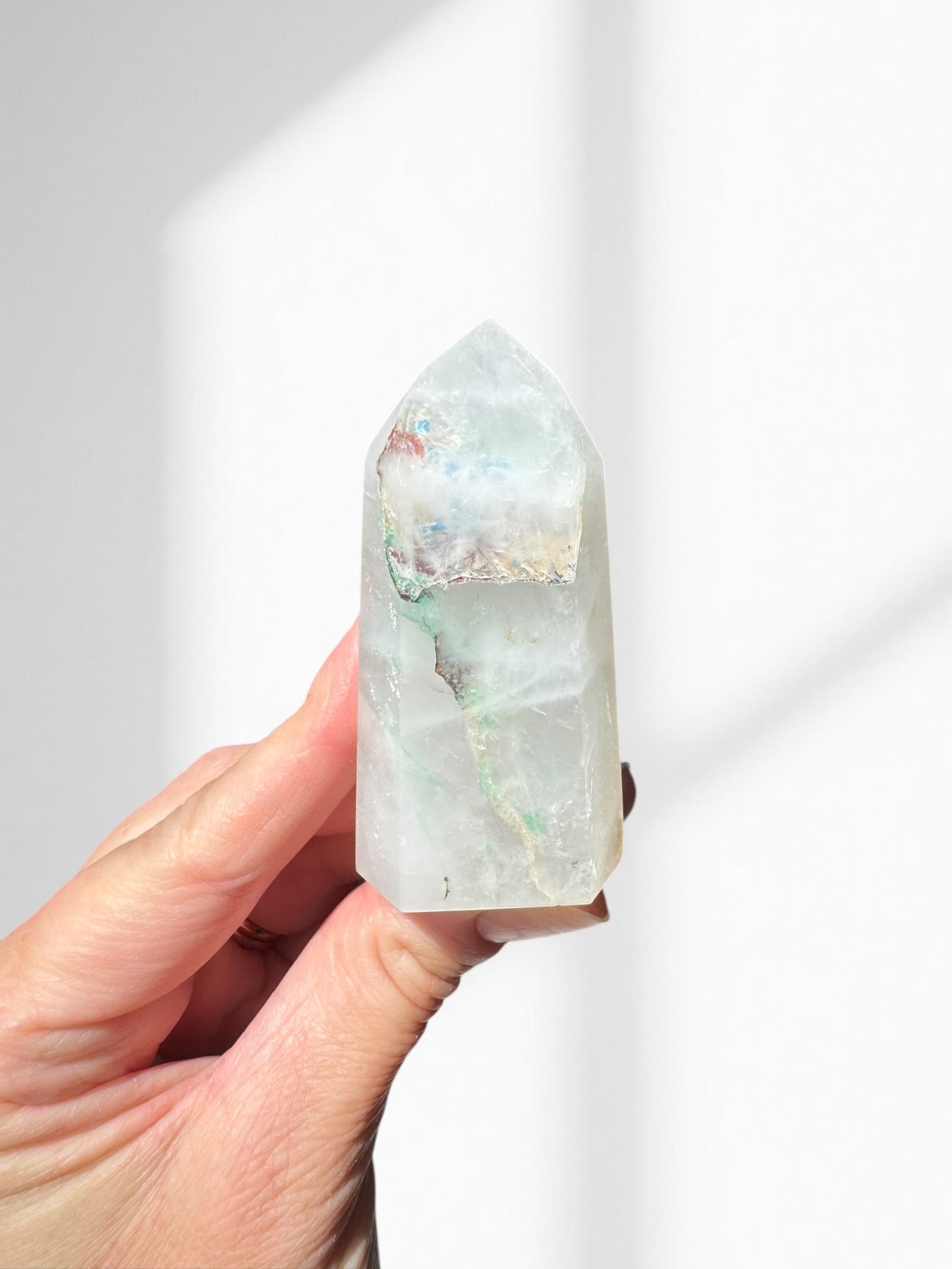 Northern Lights Quartz Point 07 – Geode + Gem