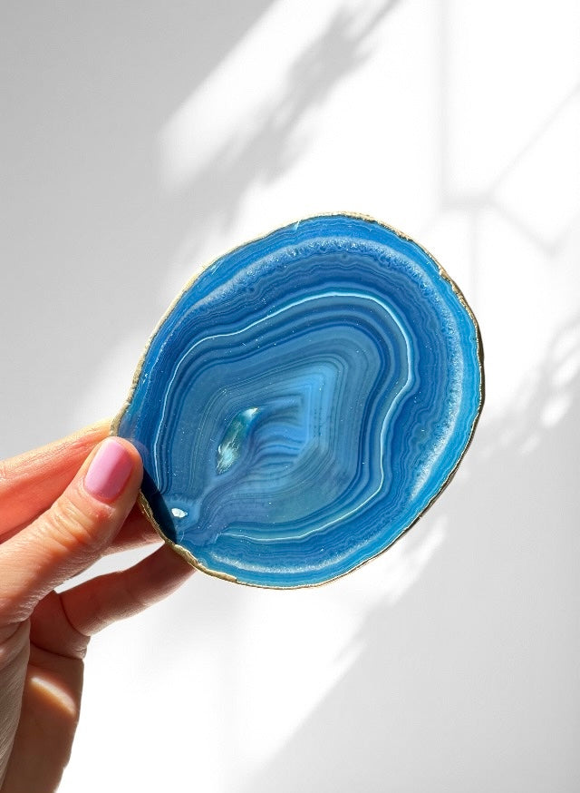 Agate Coaster 09 – Geode + Gem