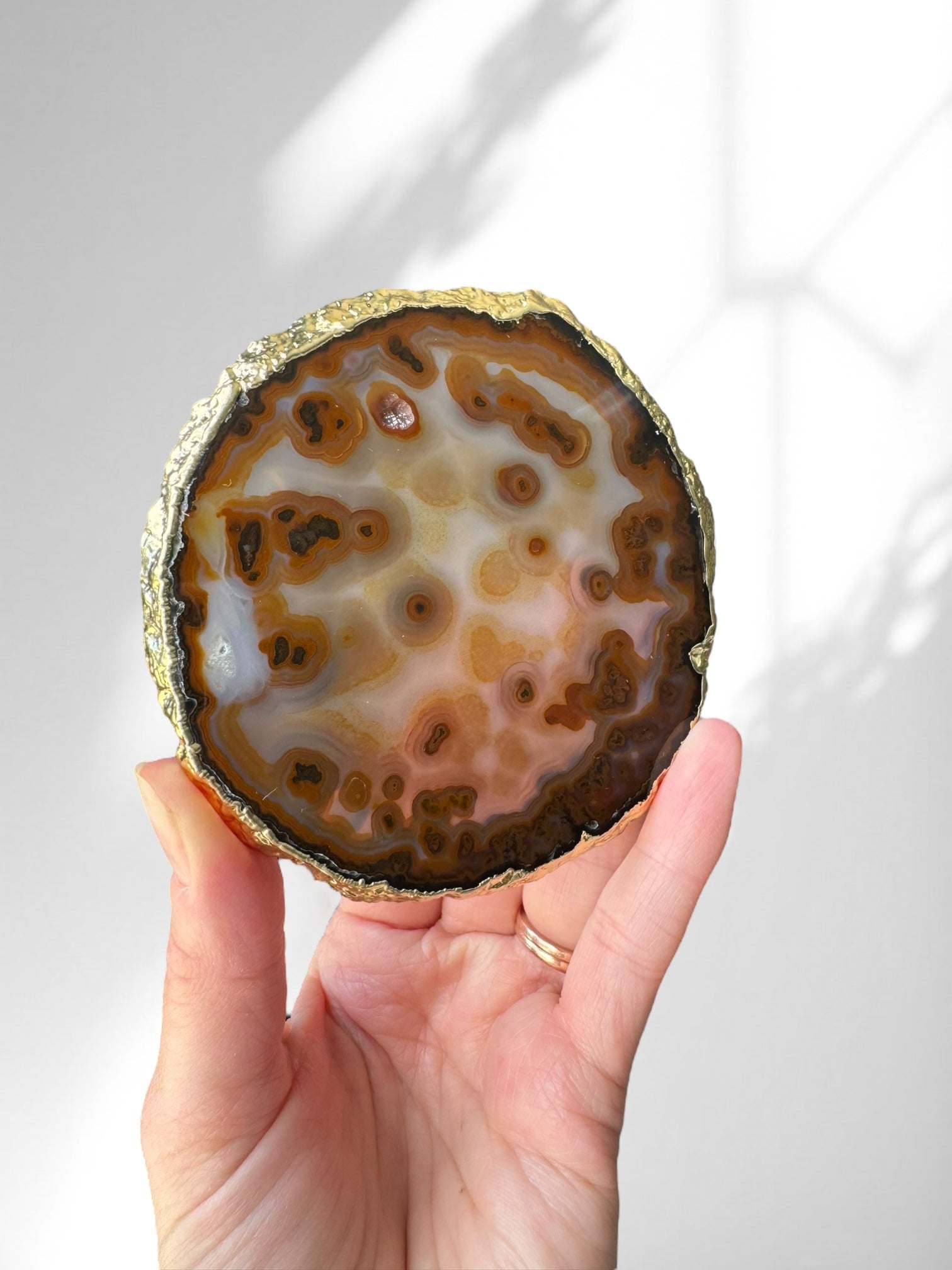 Agate Coaster 25 – Geode + Gem