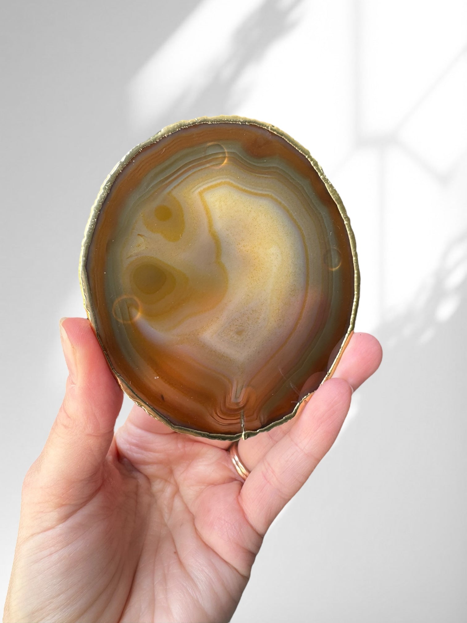 Agate Coaster 29 – Geode + Gem