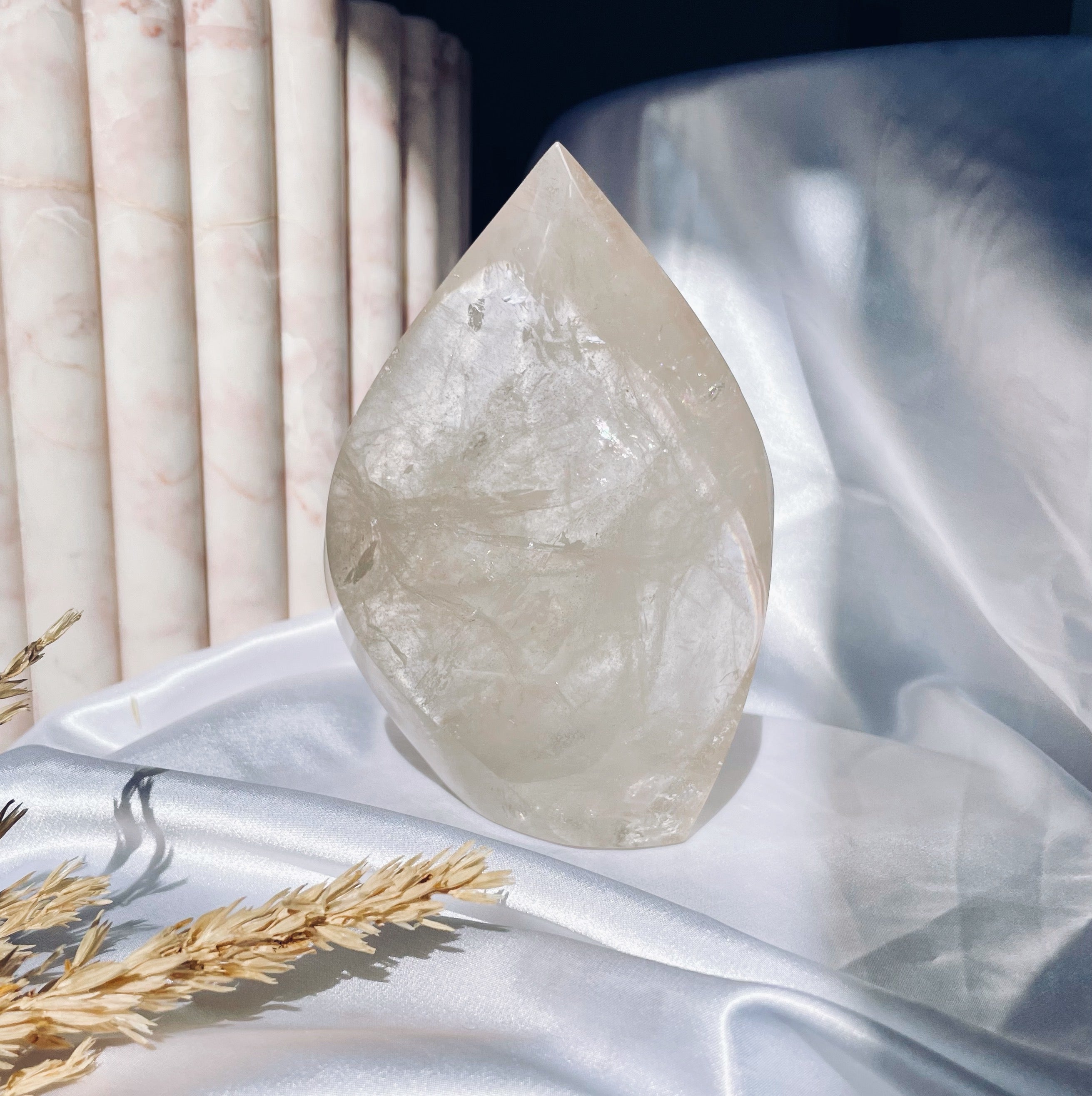 Quartz Flame – Geode + Gem